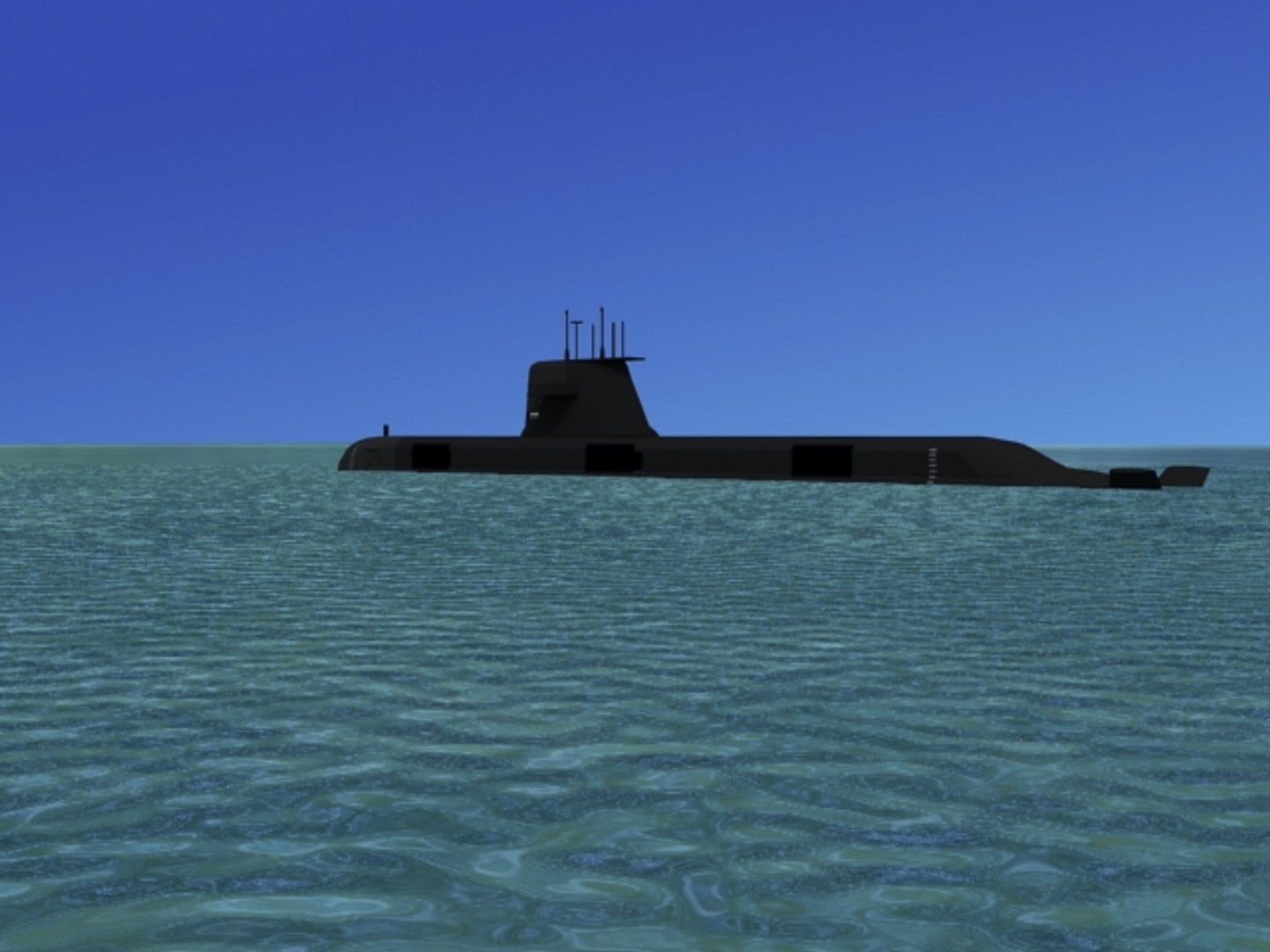 Subs Collins Class Submarines 3d 3ds