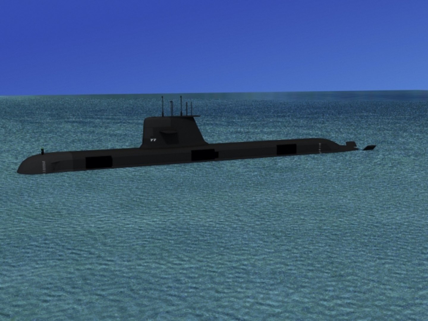 Subs Collins Class Submarines 3d 3ds