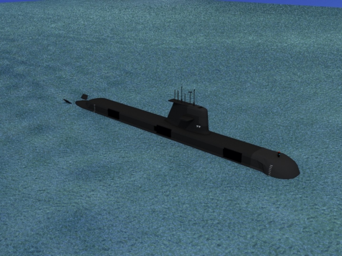 Subs Collins Class Submarines 3d 3ds