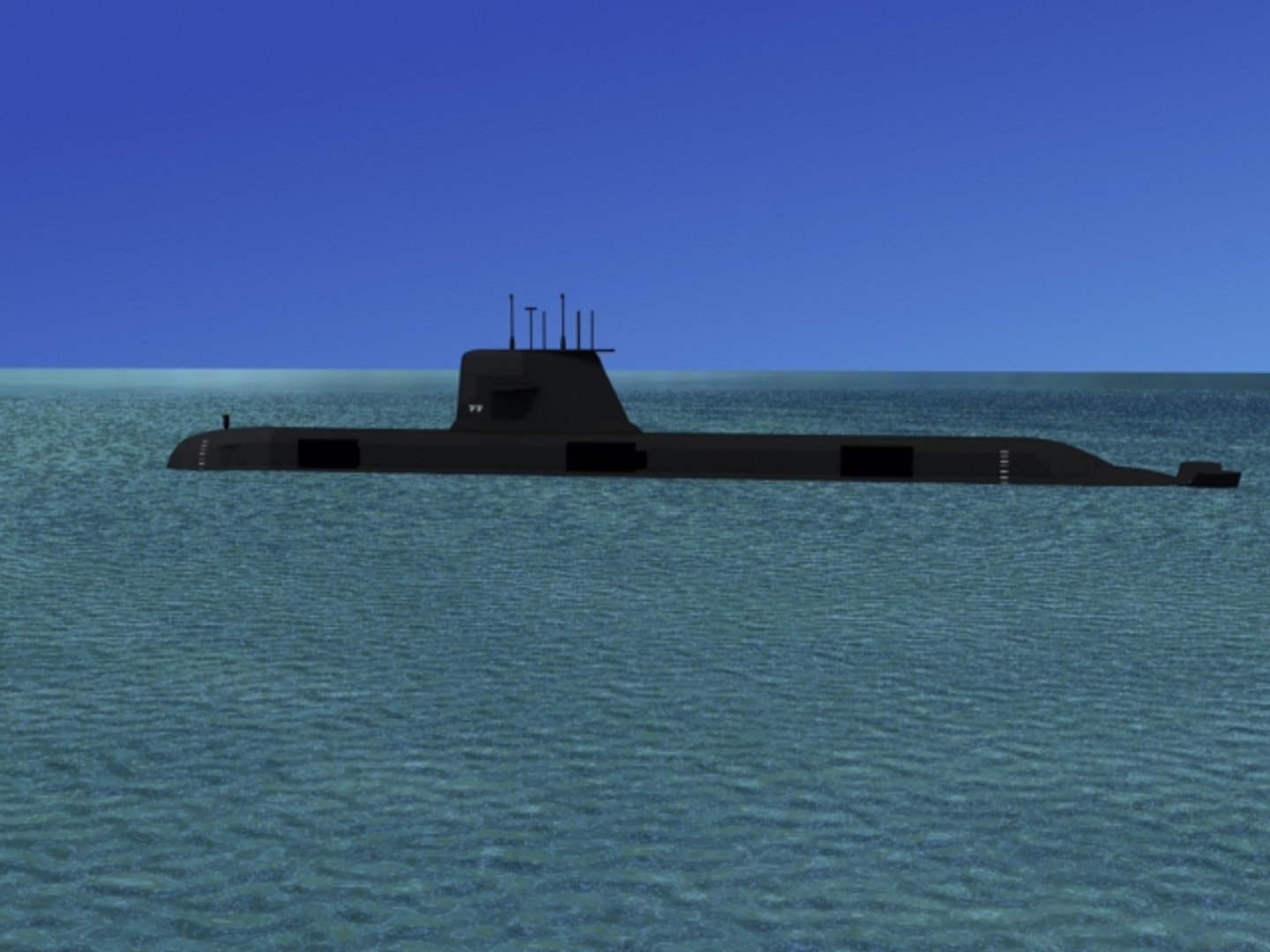 Subs Collins Class Submarines 3d 3ds