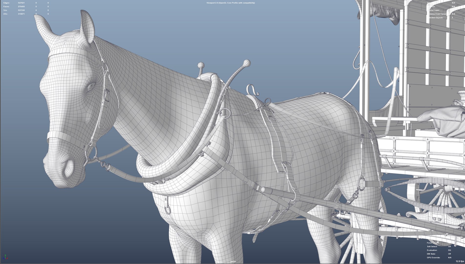 Delivery Wagon 1900s 3D Model - TurboSquid 2254490