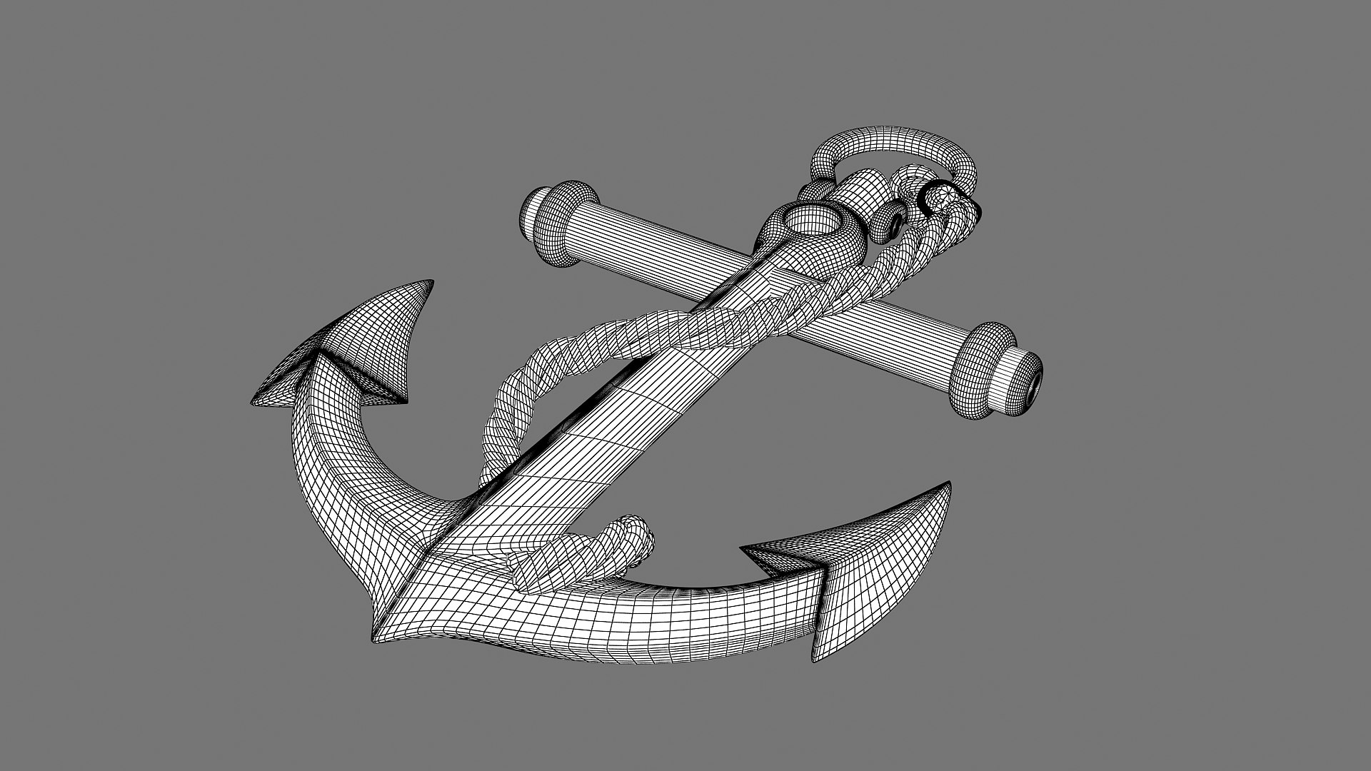 Anchor 3D model 3D - TurboSquid 1829140