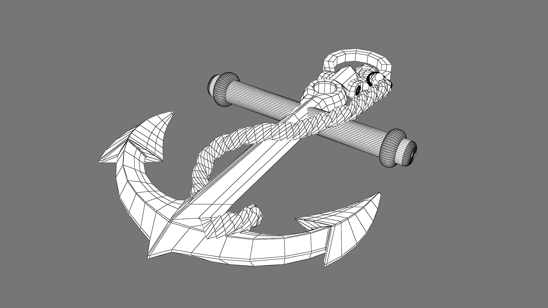 Anchor 3D model 3D - TurboSquid 1829140