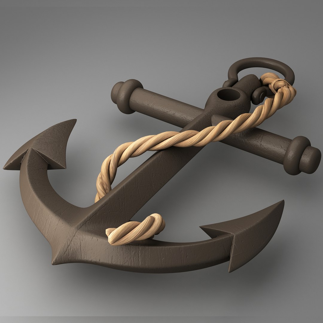 Anchor 3D model 3D - TurboSquid 1829140