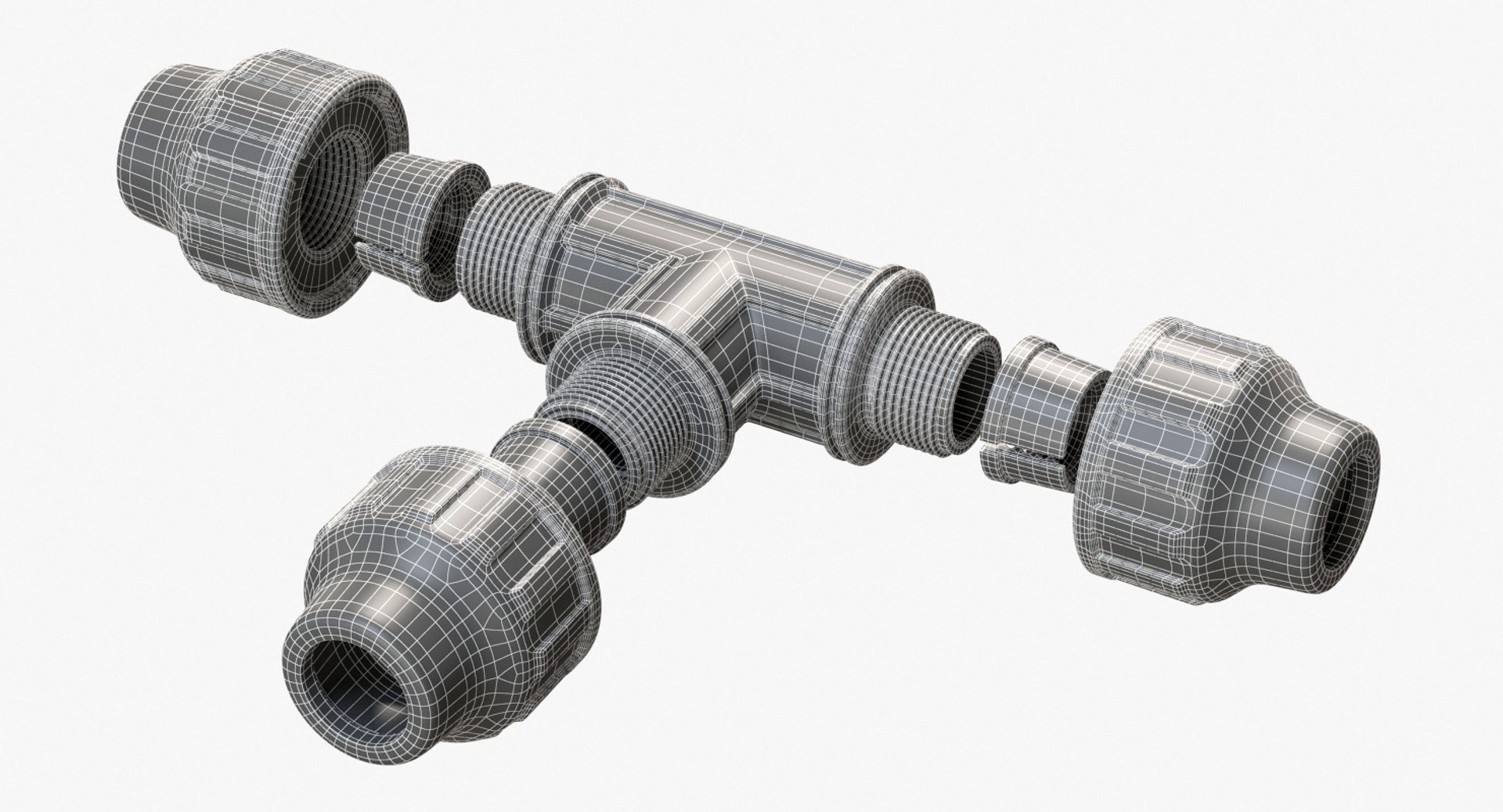 3D Pipe Elbow Model - TurboSquid 1540344