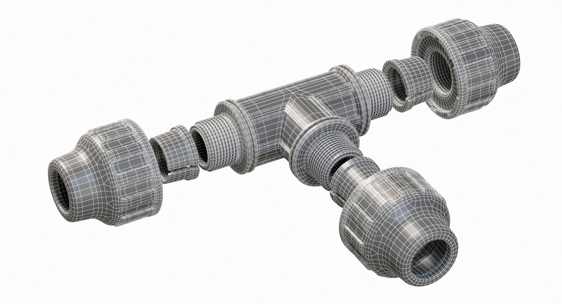 3D Pipe Elbow Model - TurboSquid 1540344