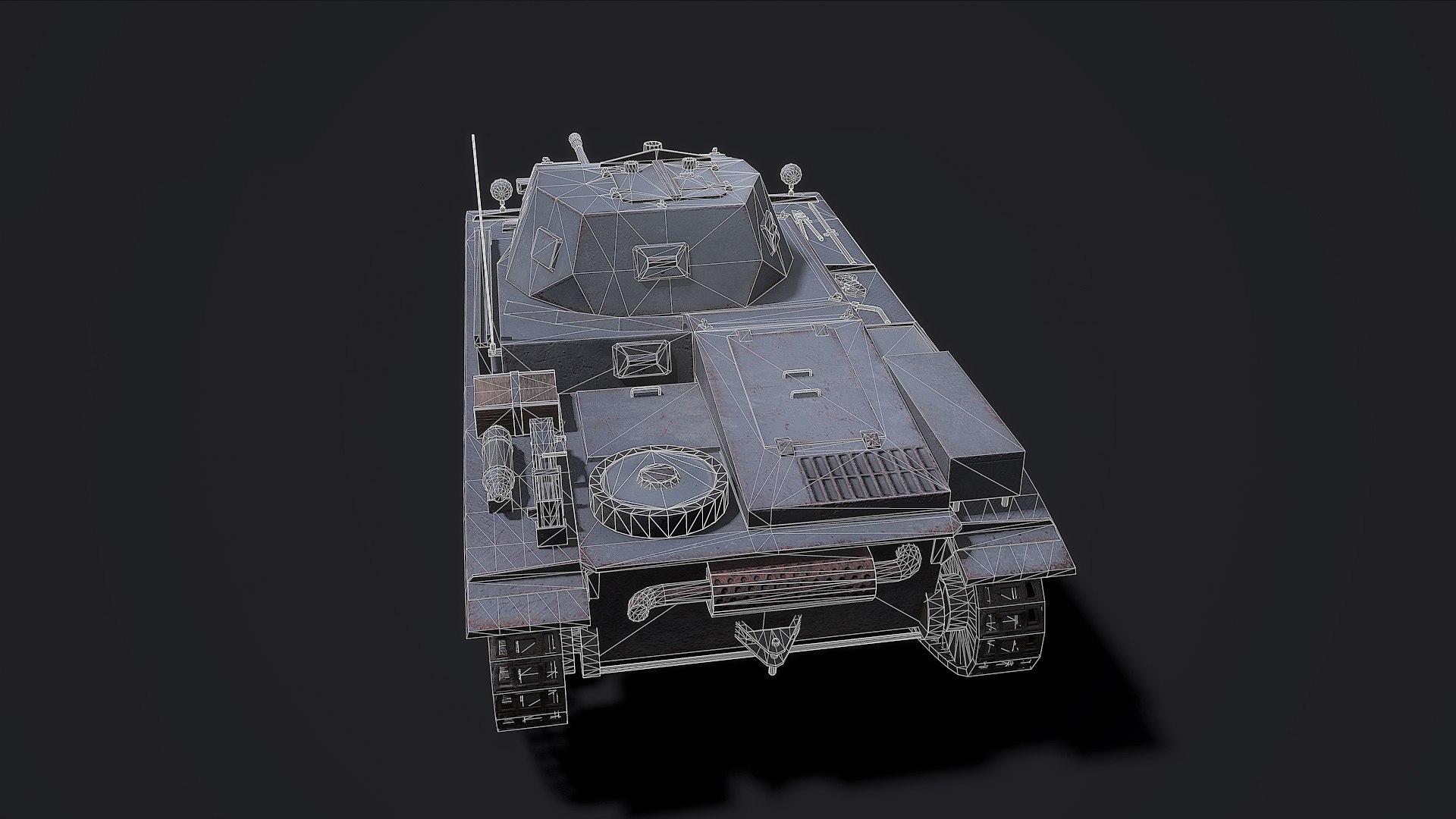 3D model vehicle panzer - TurboSquid 1517022