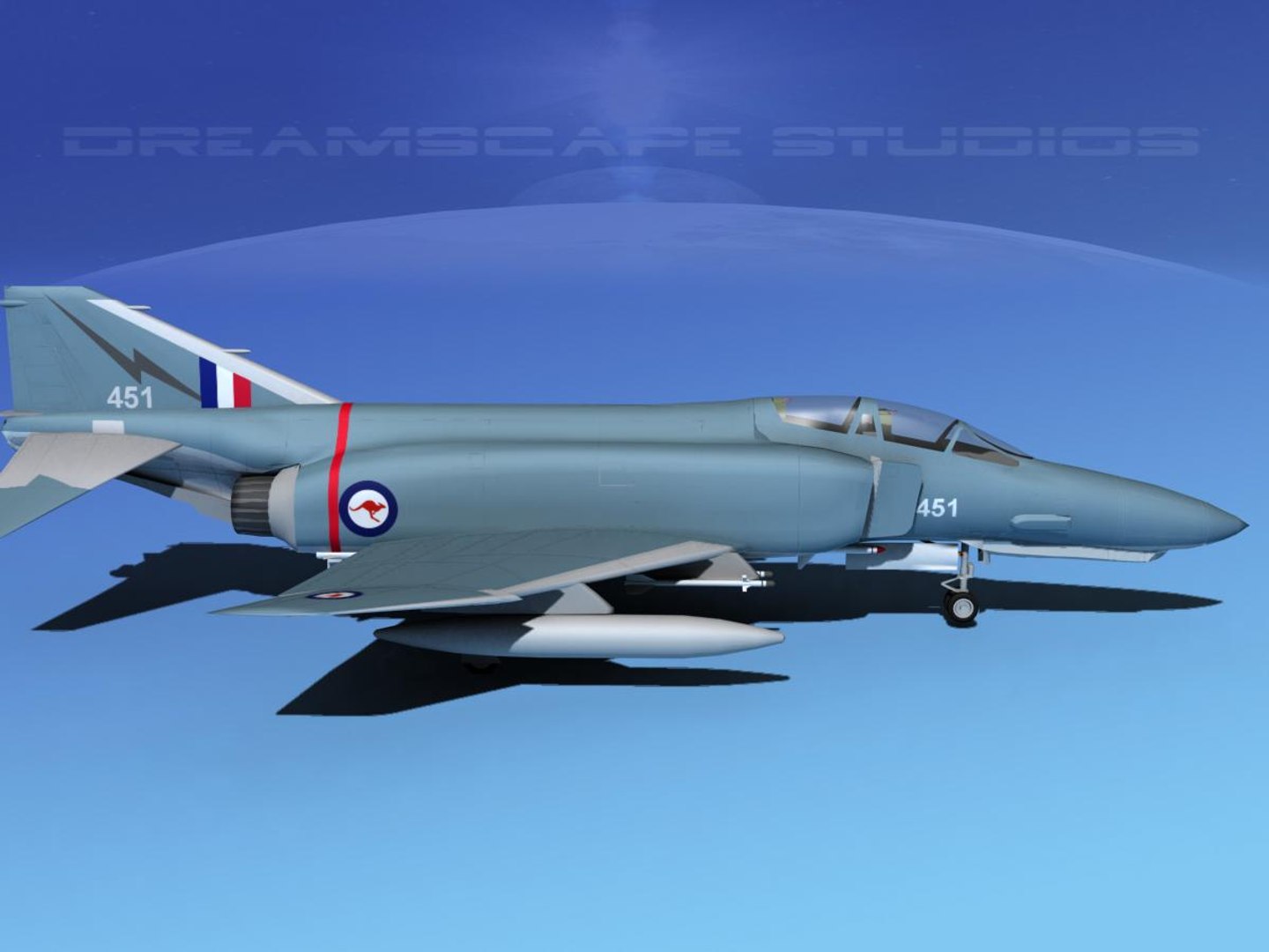 3d Mcdonnell Douglas F-4 Phantom