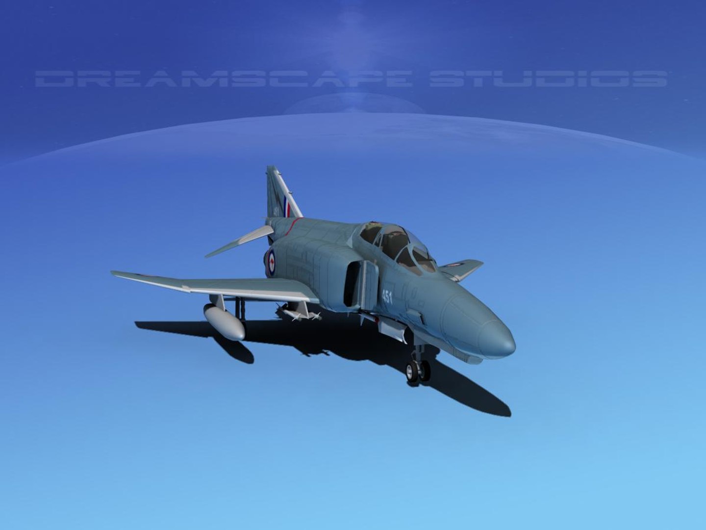 3d Mcdonnell Douglas F-4 Phantom