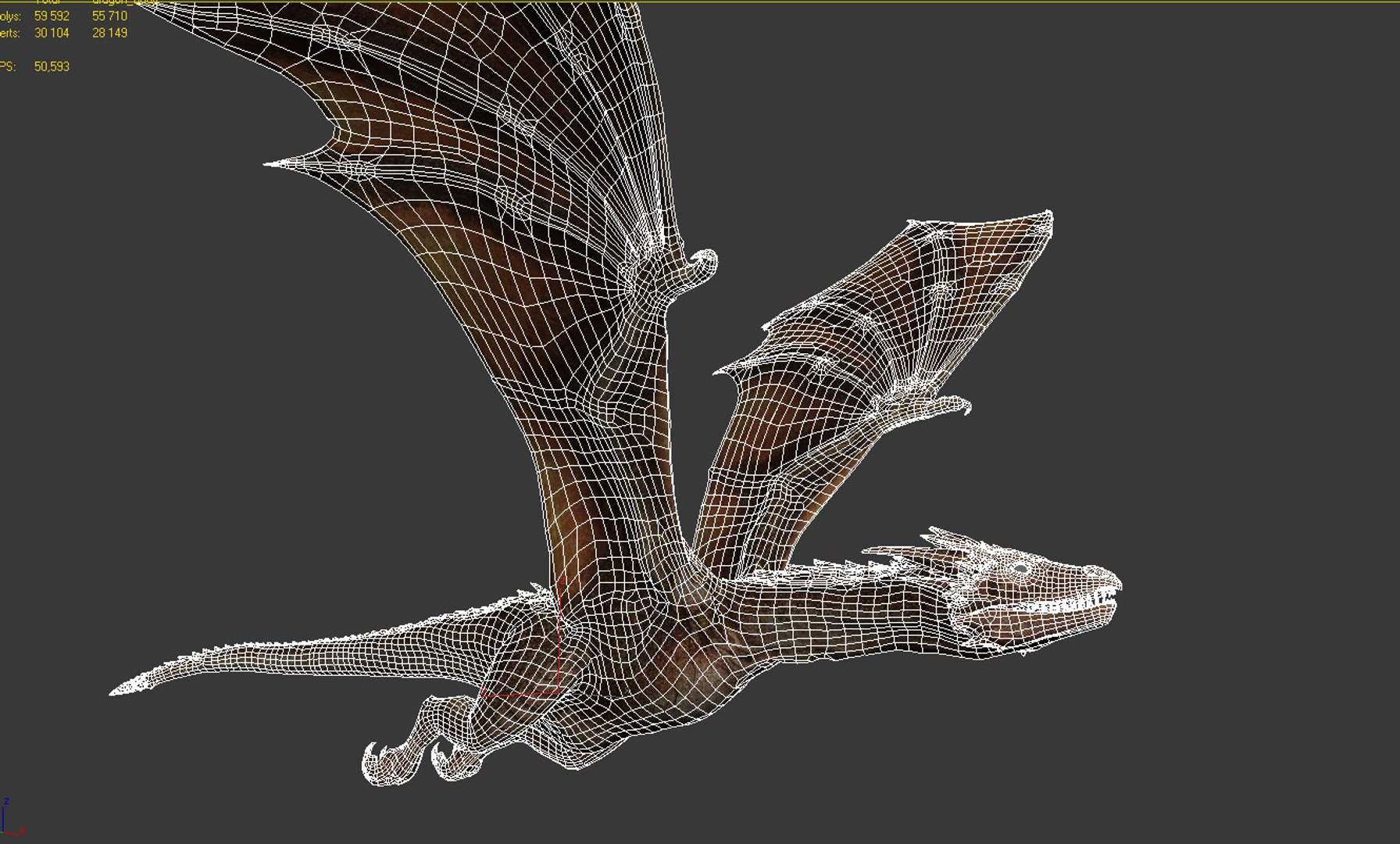Dragon animation 3D model - TurboSquid 1283332