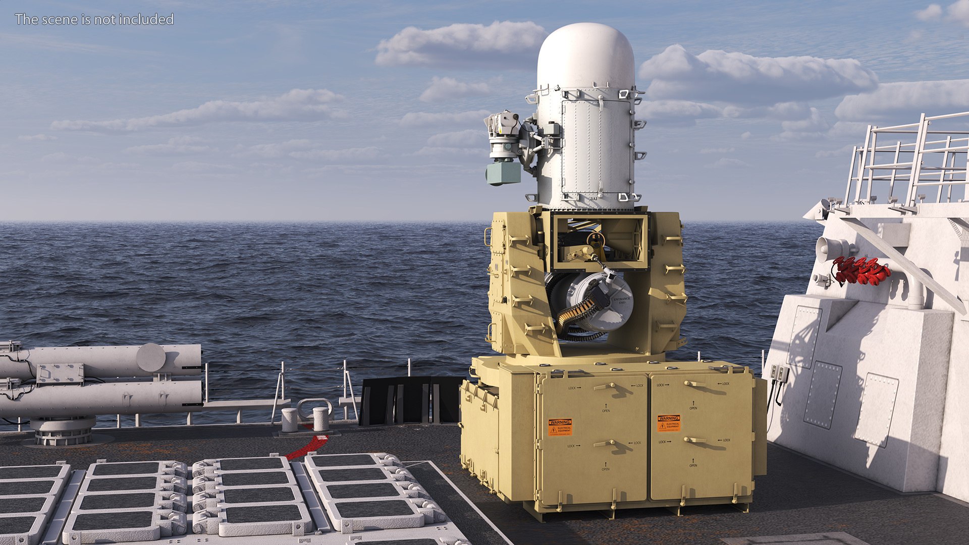 Mark 15 Phalanx Close-In Weapon System Sand Rigged For Maya 3D ...