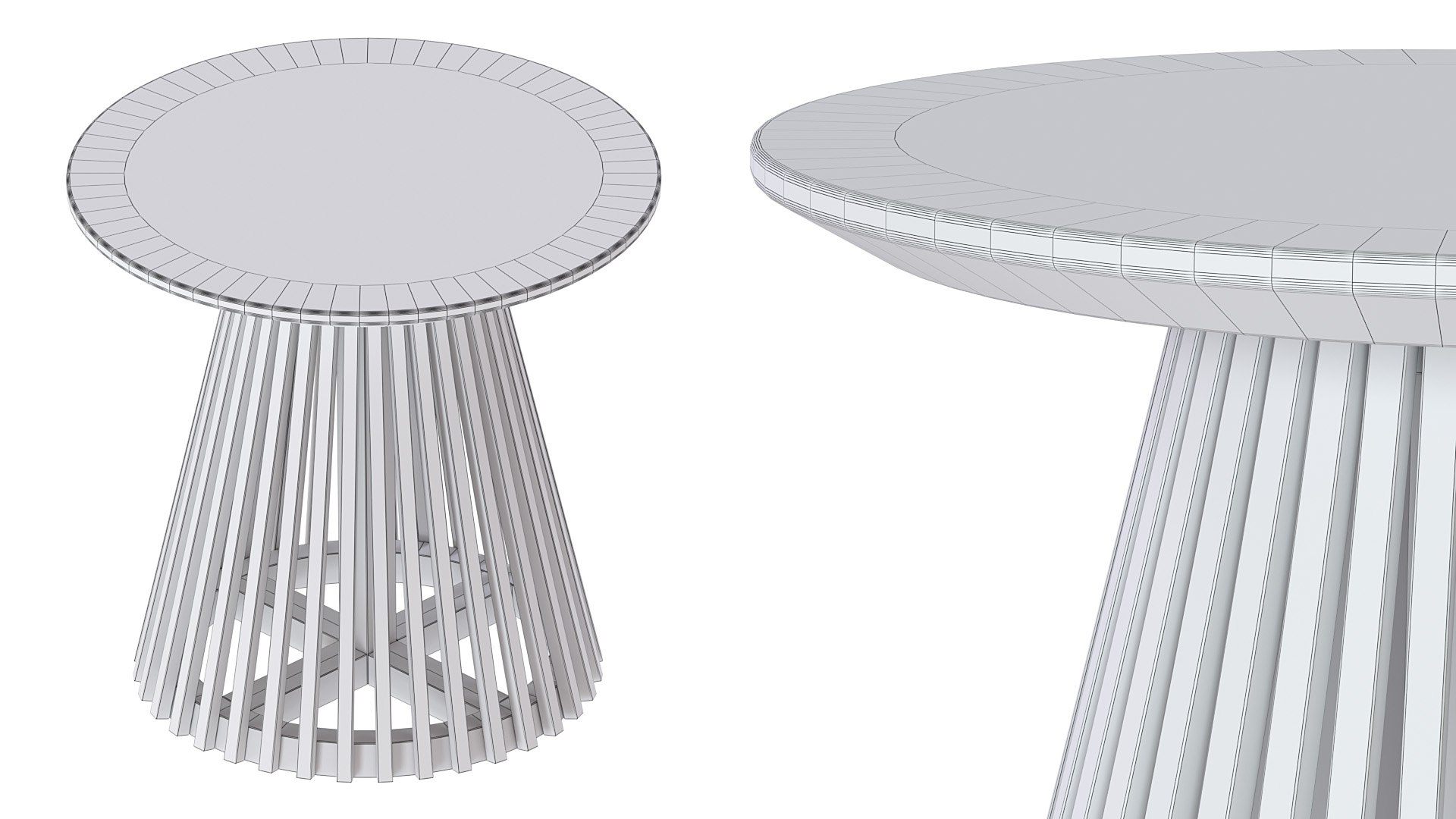 3D La Forma IRUNE 50 Coffee Tables Model - TurboSquid 1923681