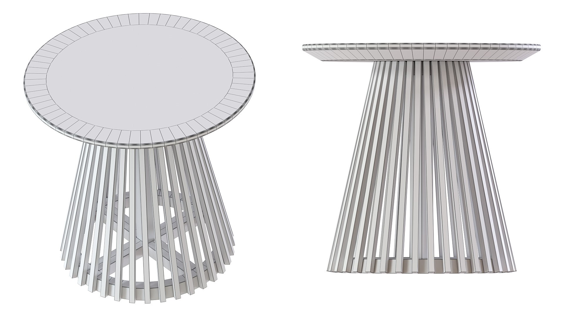 3D La Forma IRUNE 50 Coffee Tables Model - TurboSquid 1923681