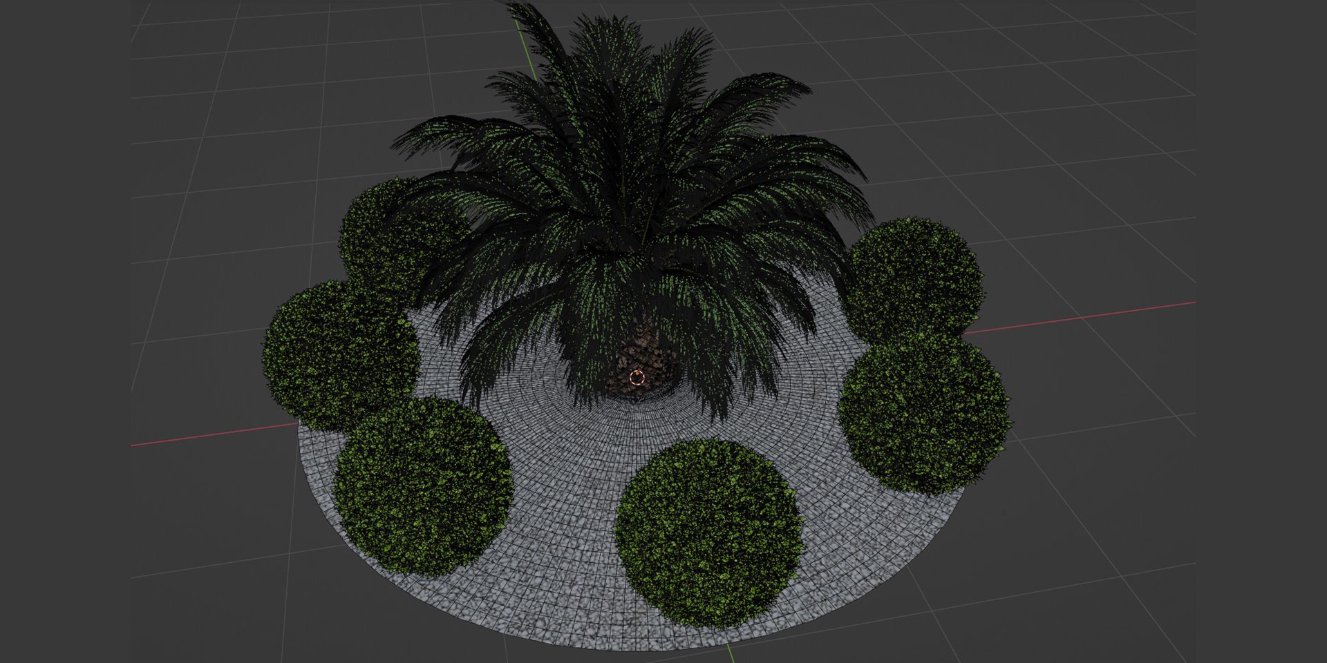 Outdoor Plants Collection Vol 24-Blender 3D Model - TurboSquid 2108103