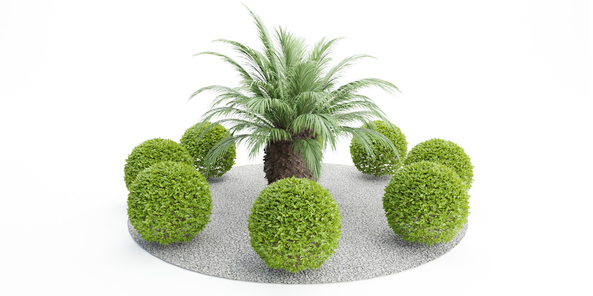 Outdoor Plants Collection Vol 24-Blender 3D Model - TurboSquid 2108103