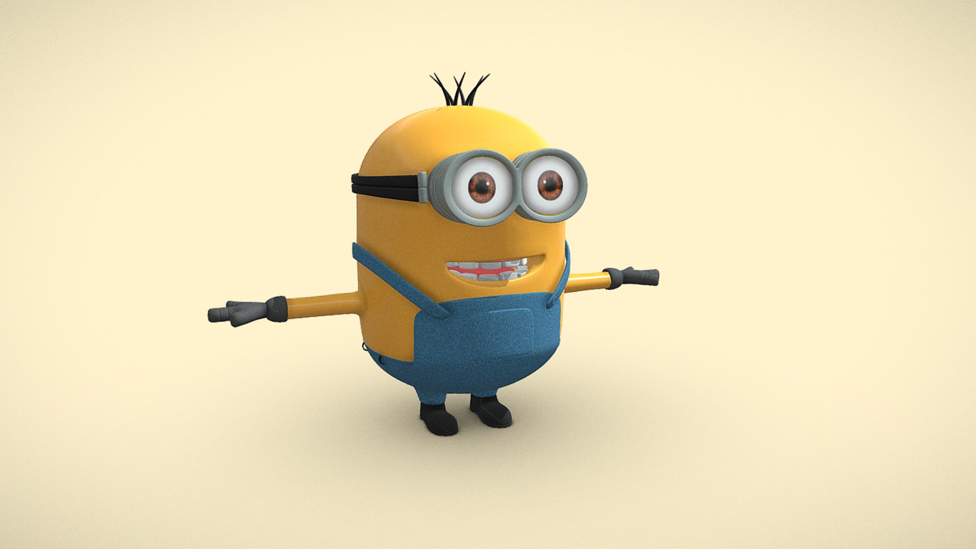 Minions Dave 3D model - TurboSquid 2168044