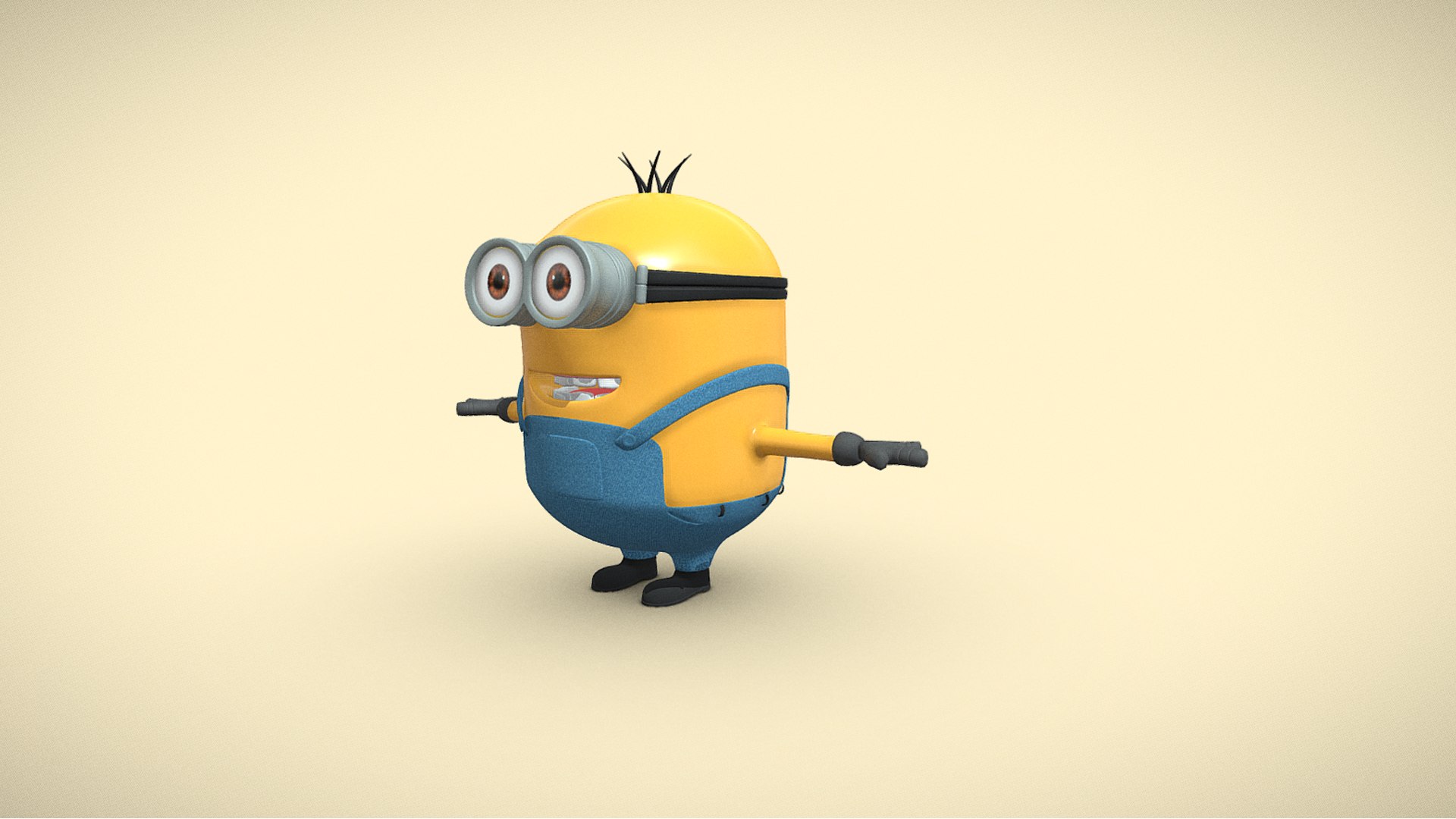 Minions Dave 3D model - TurboSquid 2168044