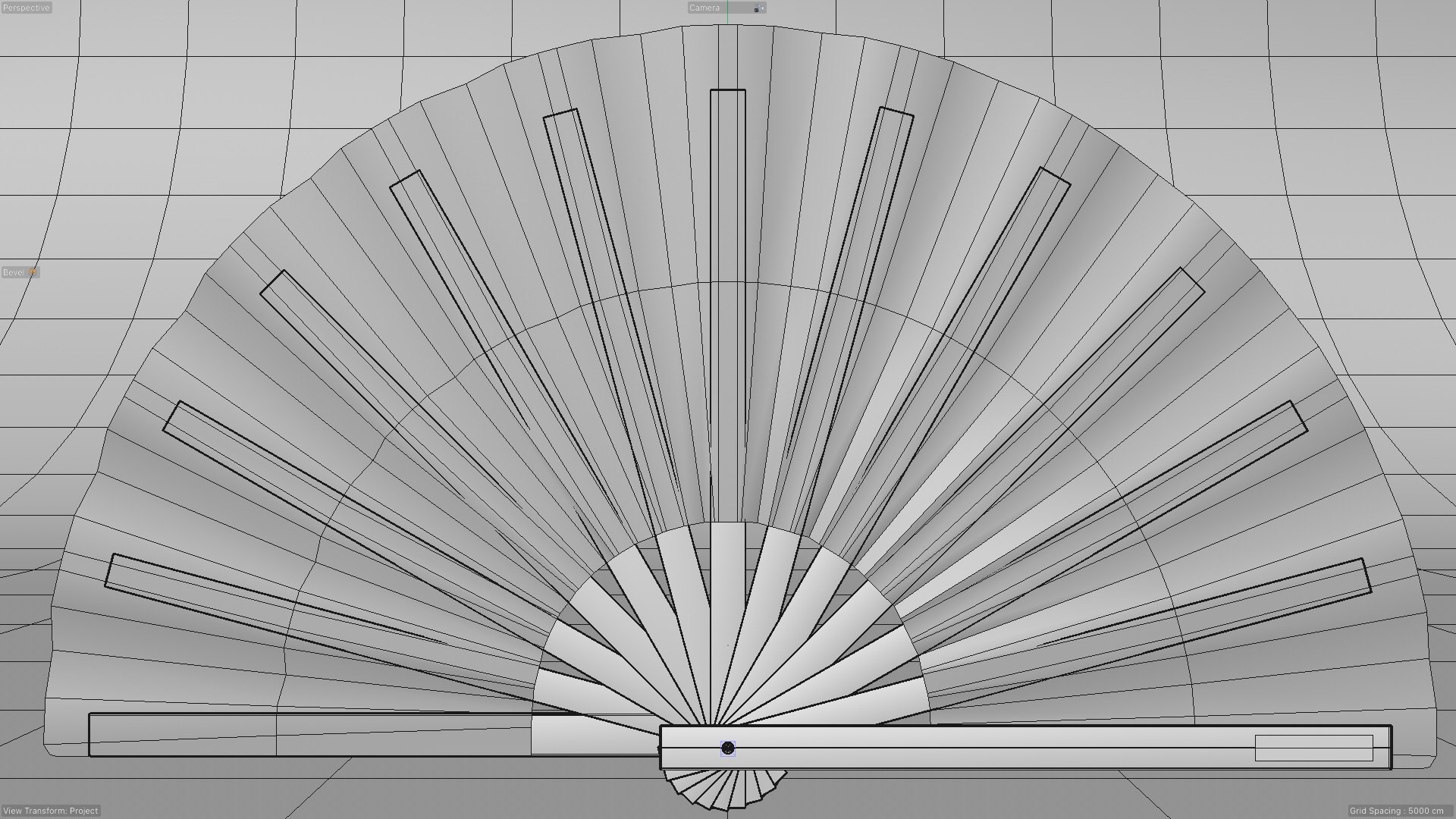 3D Bamboo Hand Fan - TurboSquid 2079291