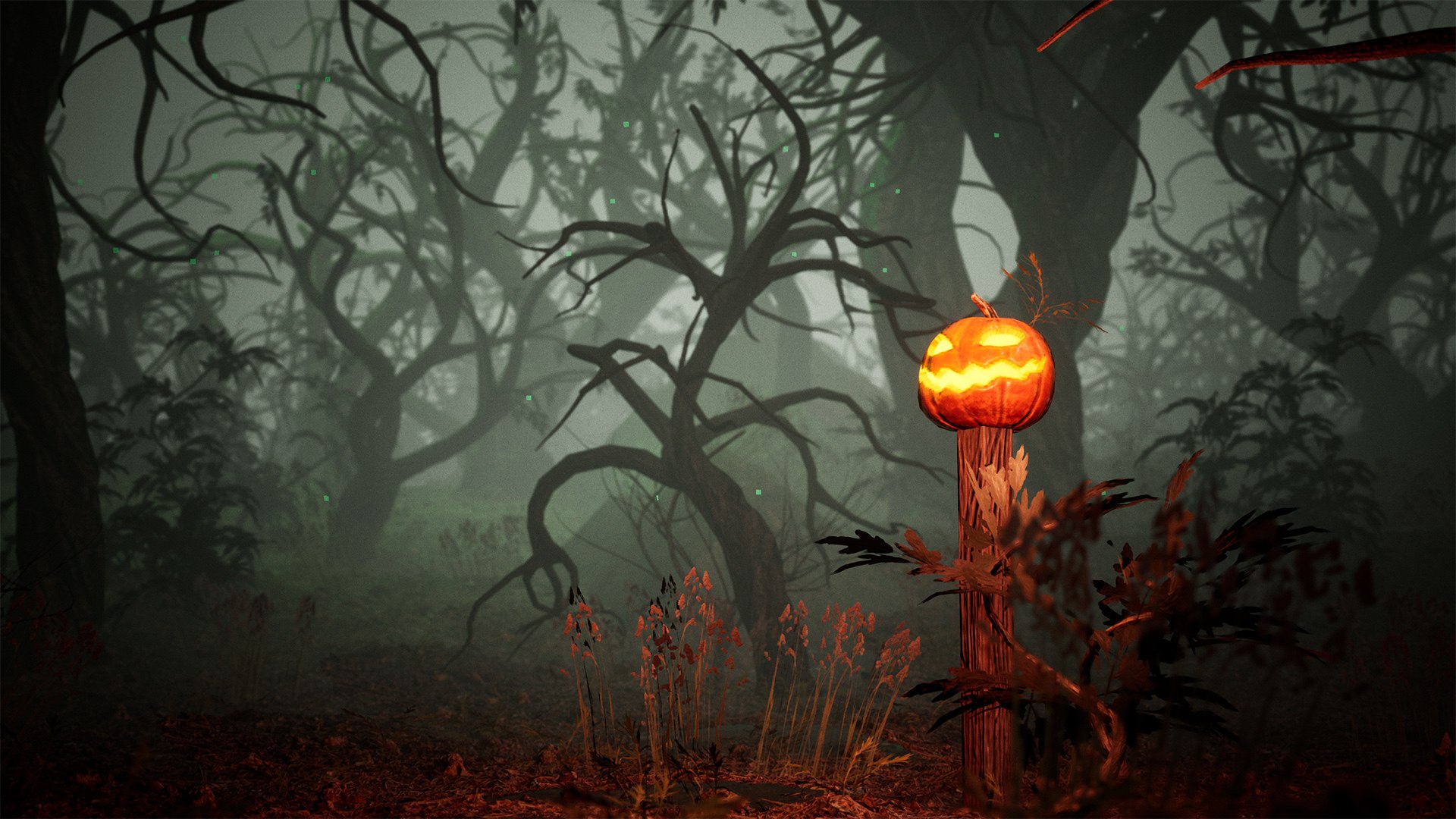 3D Model Witch Forest 60 Assets - TurboSquid 2113453