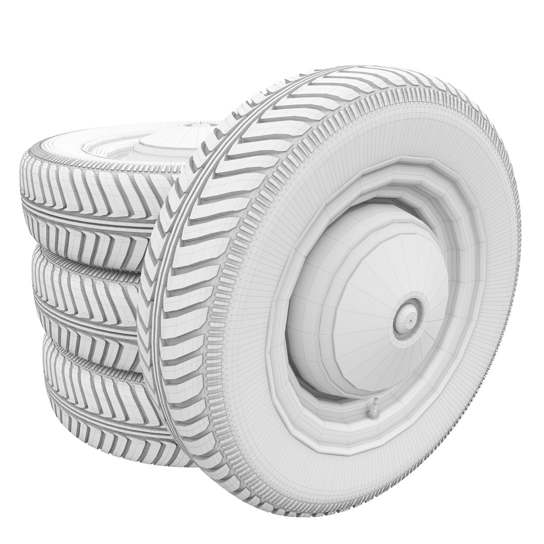 3D Fiat 500 Wheel Model - TurboSquid 1574670