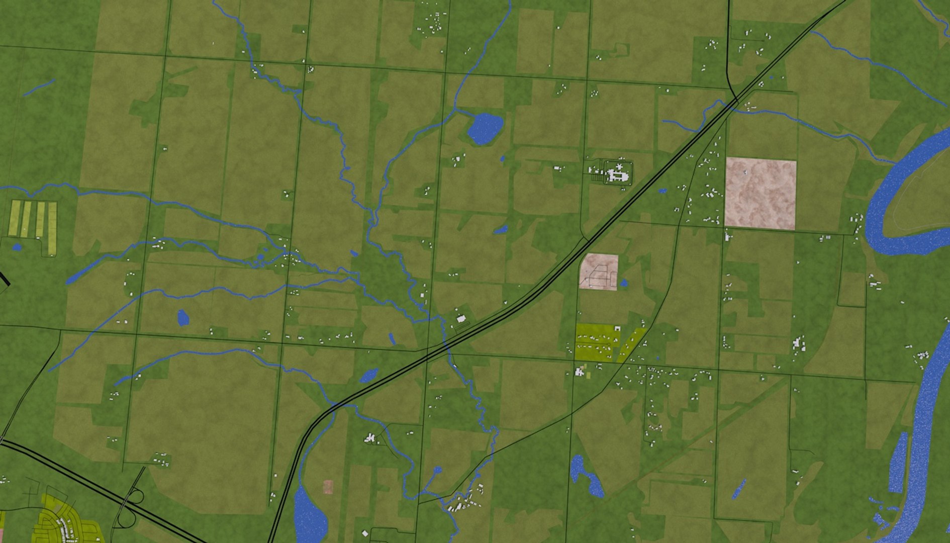 Edmonton roads mapping 3D model - TurboSquid 1460049
