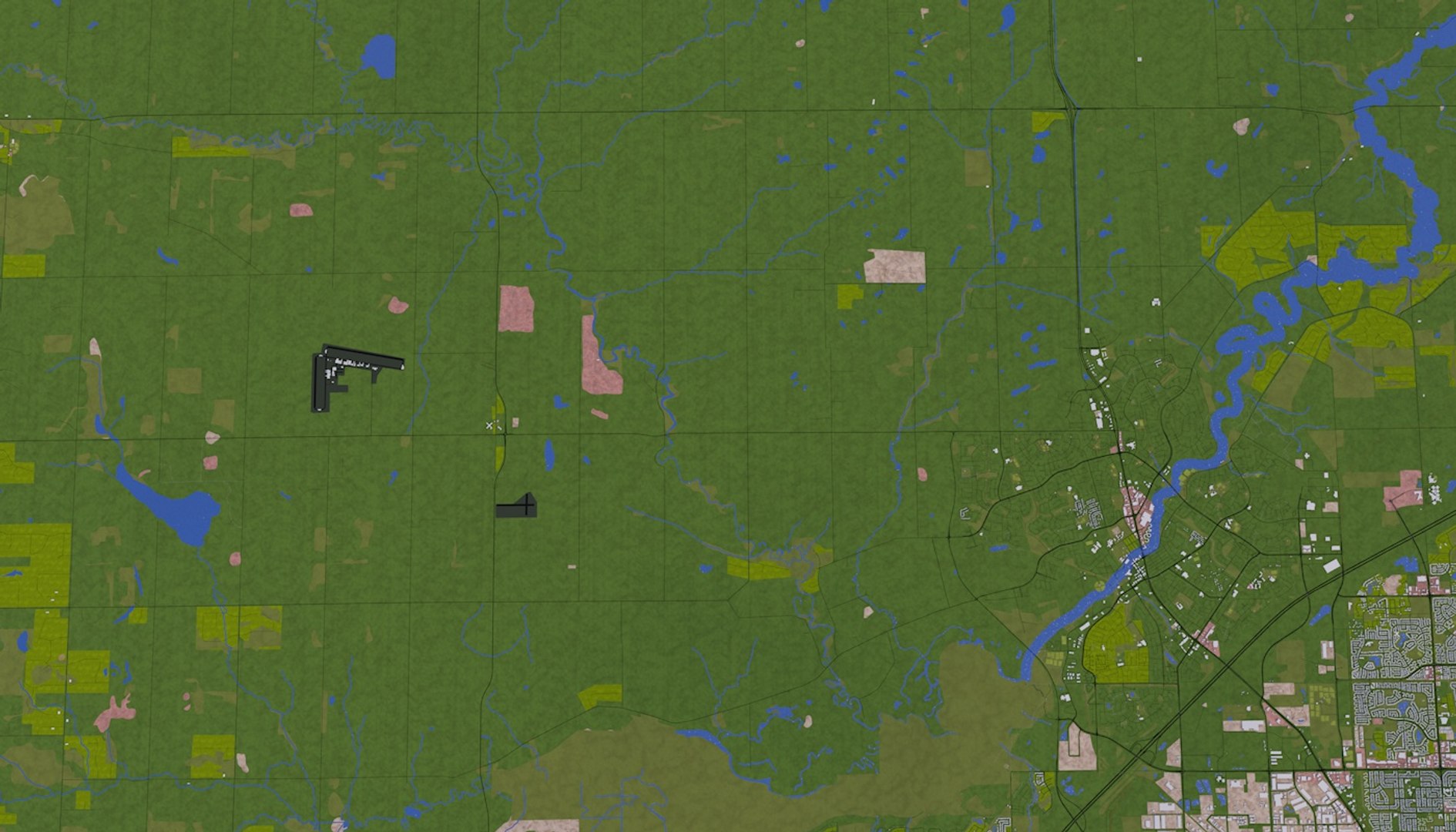 Edmonton roads mapping 3D model - TurboSquid 1460049