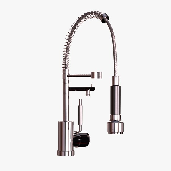 Modern water tap 3D model - TurboSquid 1221386