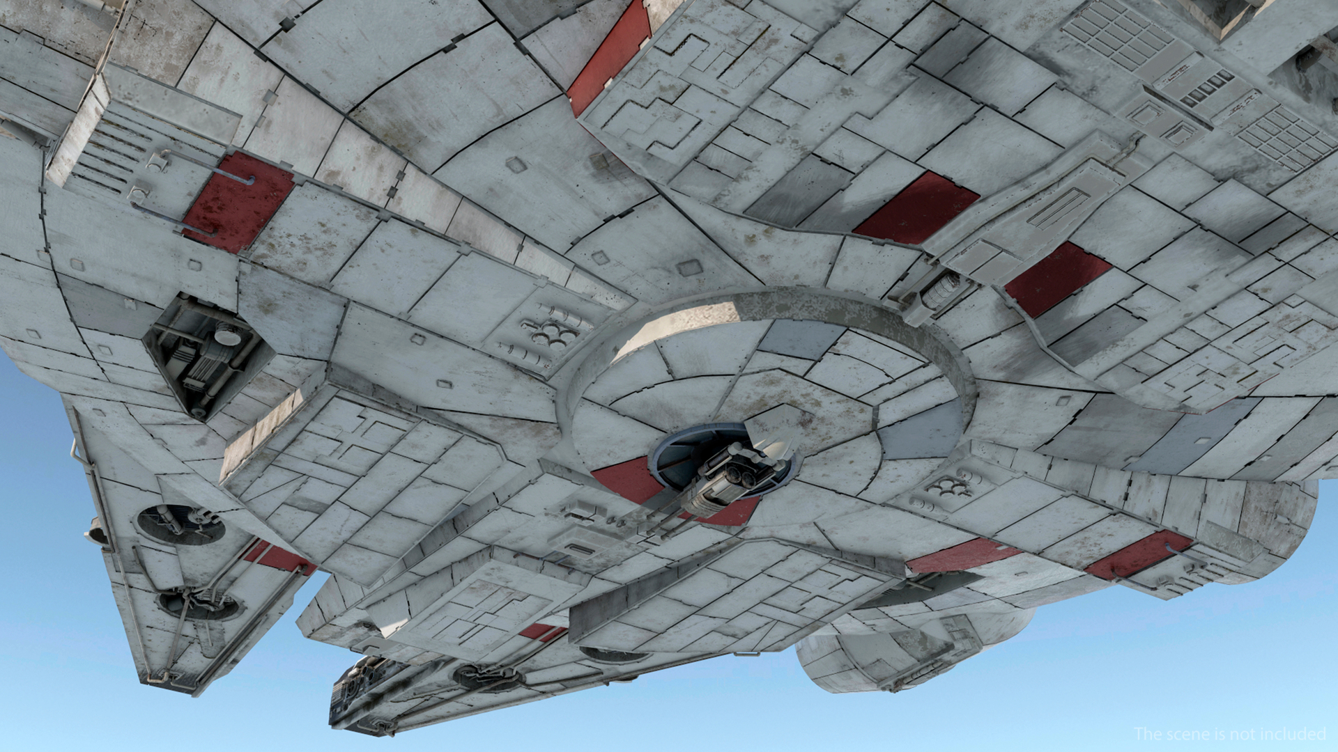 3D Millennium Falcon Spacecraft - TurboSquid 1918489