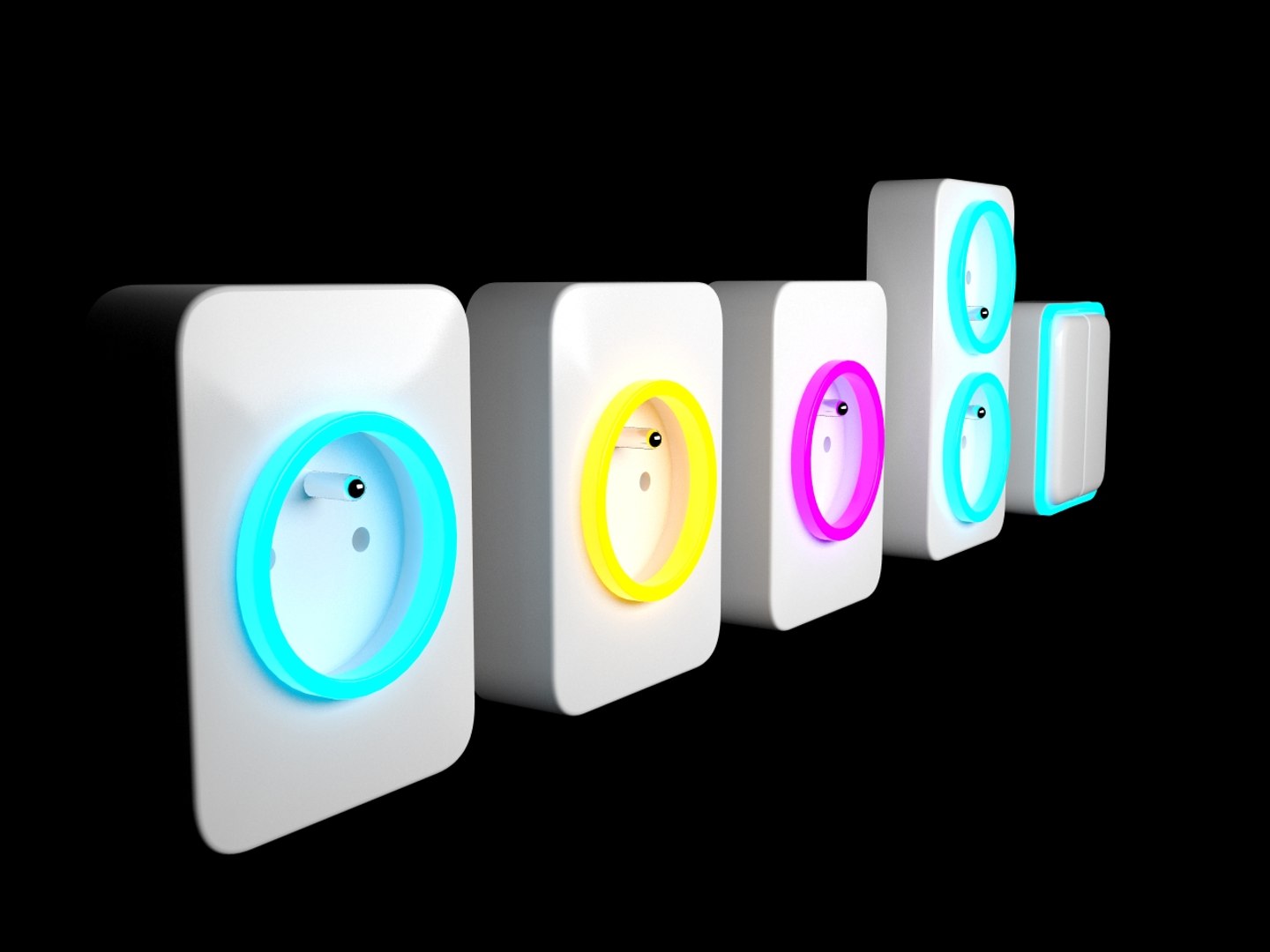 free obj mode electrical socket design