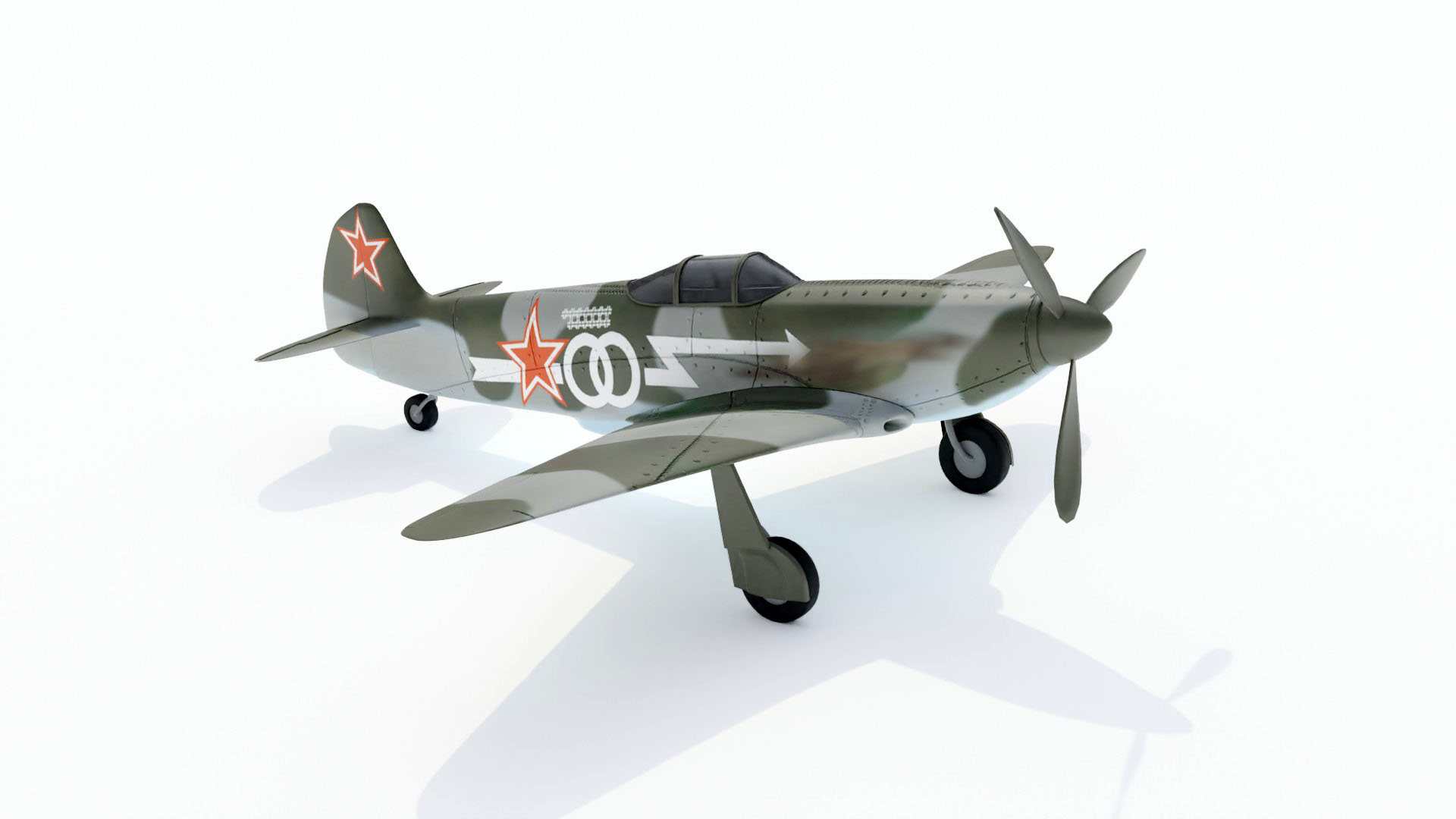 Yak-3 Yakovlev 3d Model