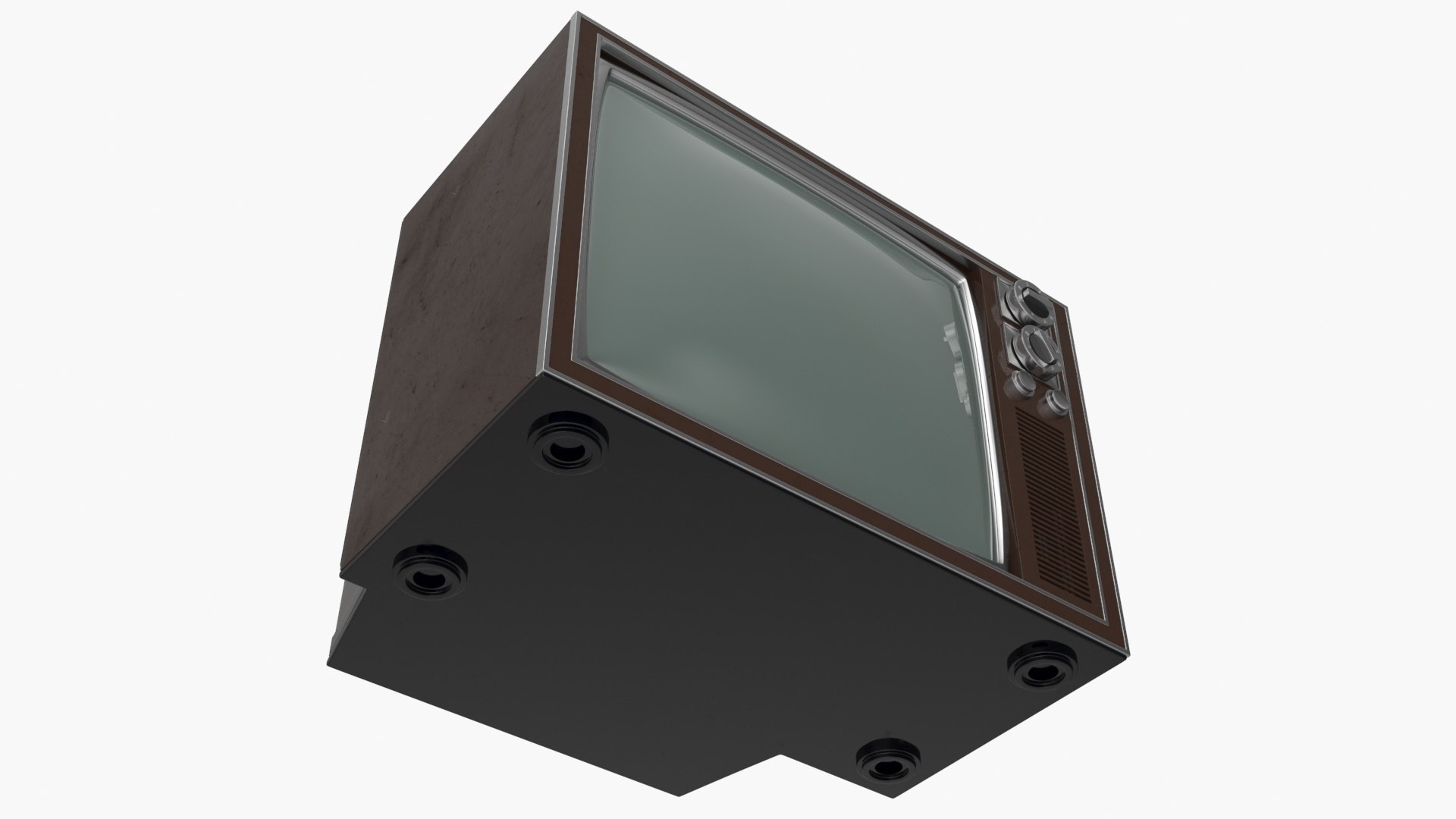 Vintage TV 3D Model - TurboSquid 2190589