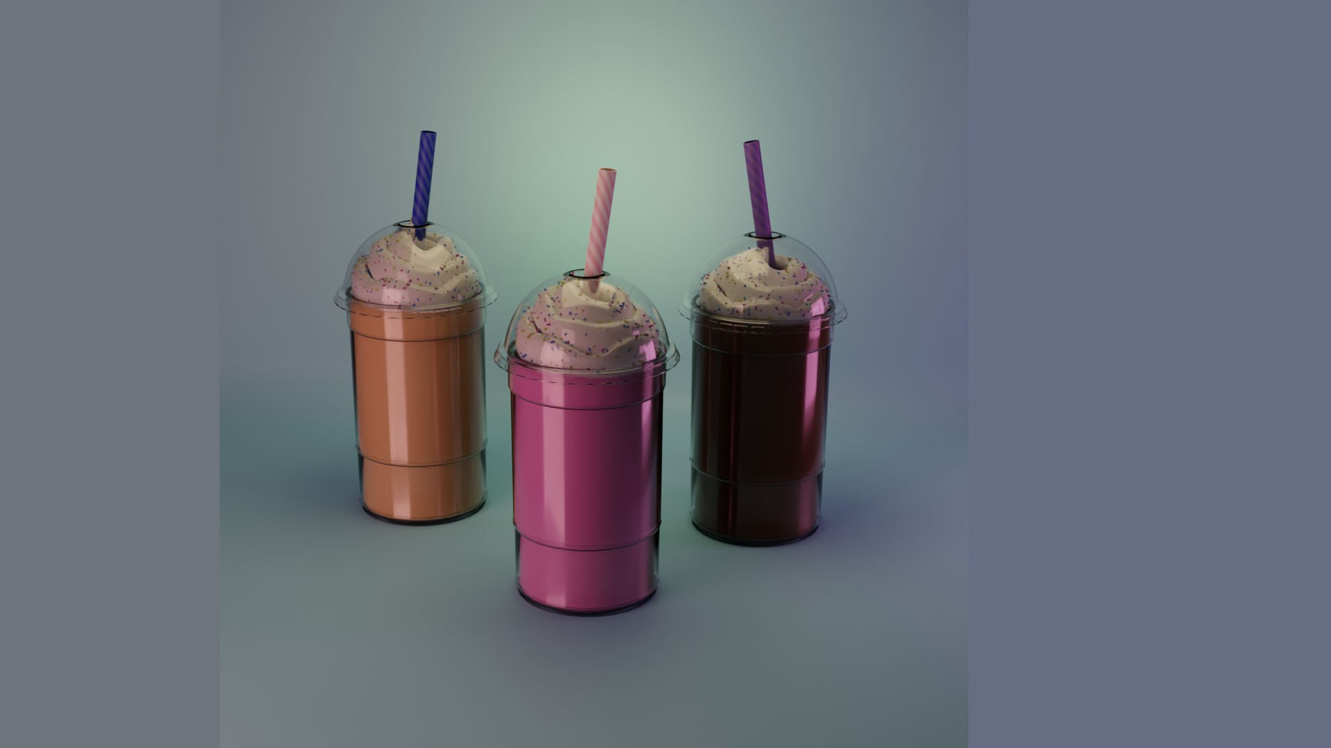 Milkshake model - TurboSquid 1796183
