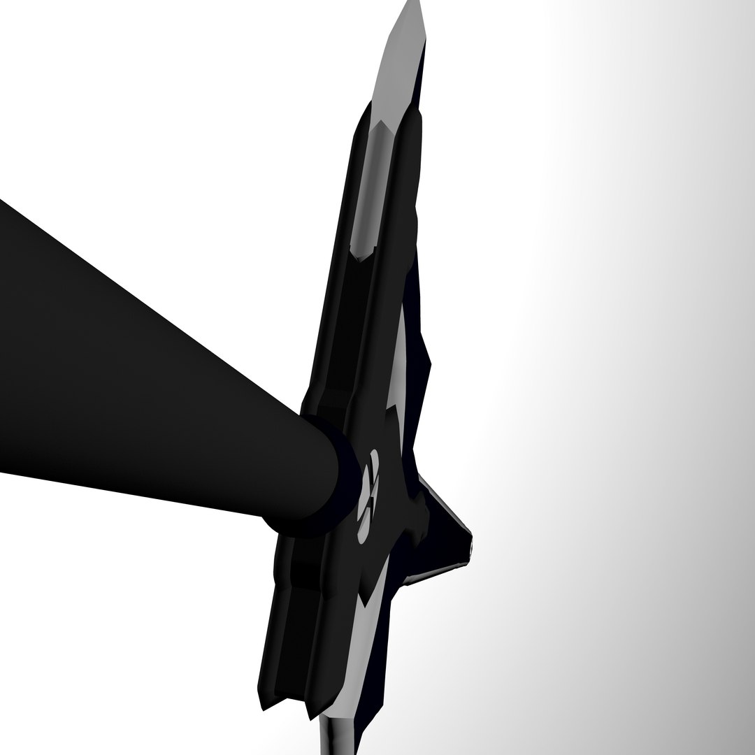 3d Model Elucidator Kirito Sword