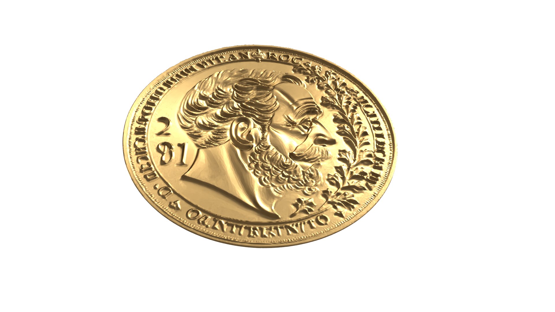 Ancient Coin-01 3D Print Model 3D Model - TurboSquid 2228028