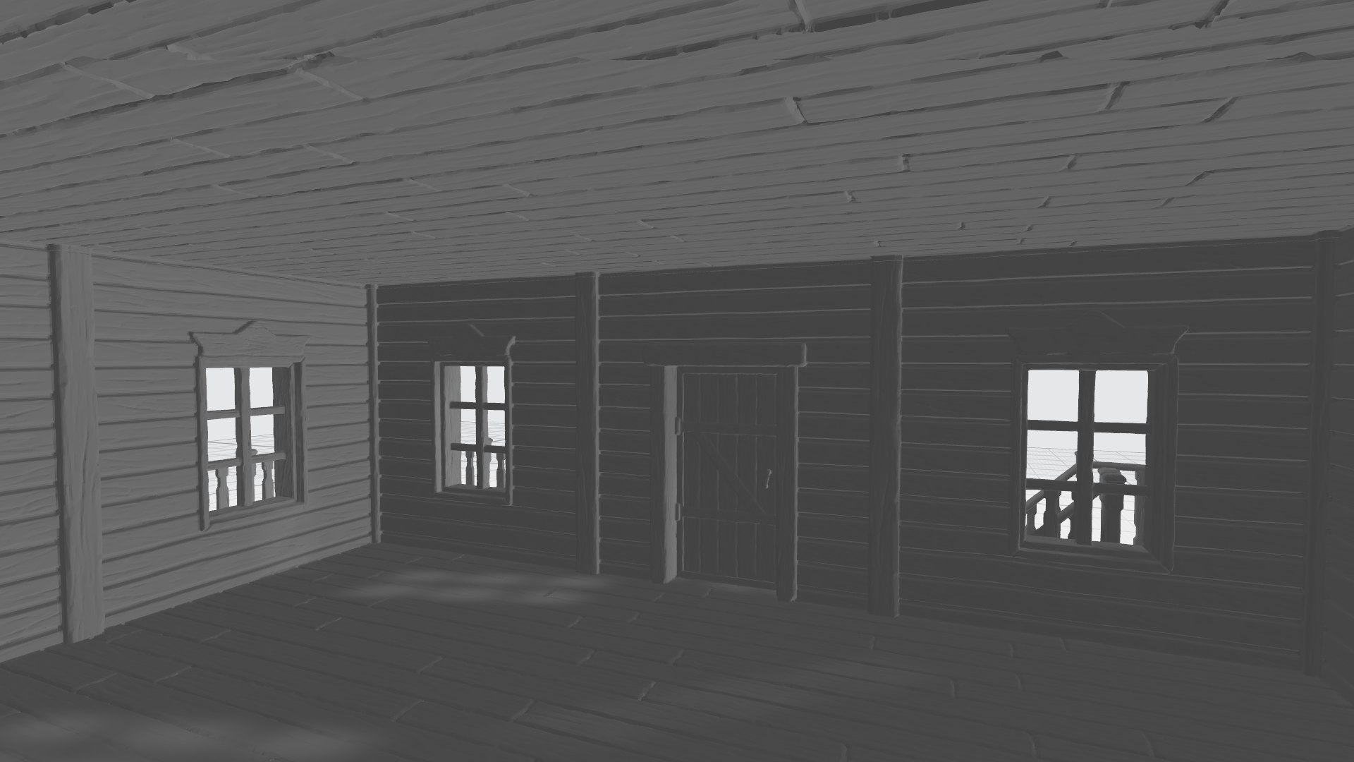 3D Residential Building On The Rock - TurboSquid 1945874