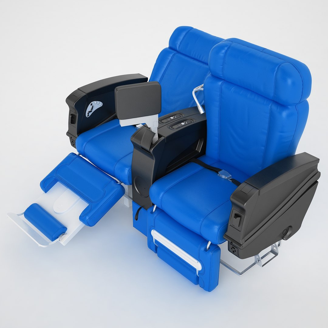 Class Airplane Chair 3D Model - TurboSquid 1273685