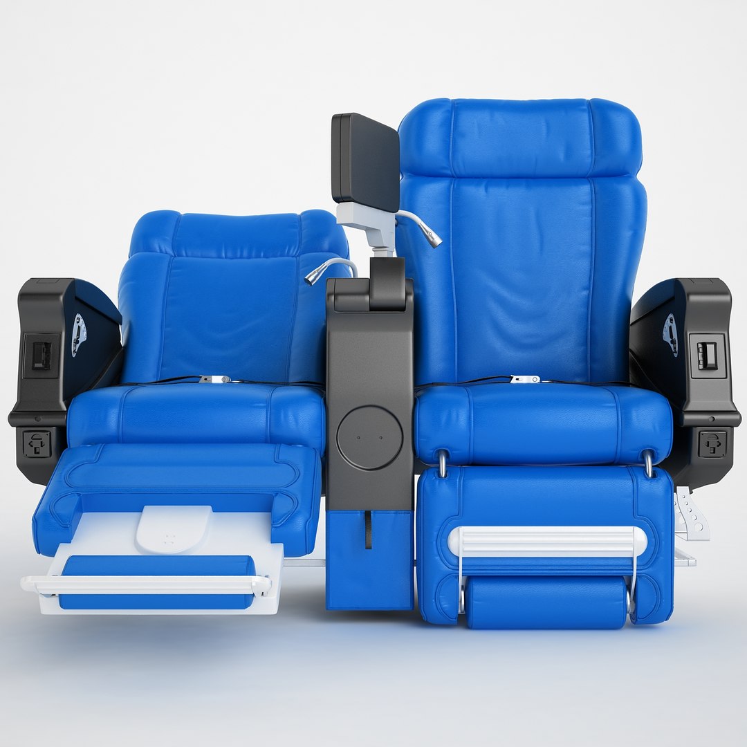 Class Airplane Chair 3D Model - TurboSquid 1273685