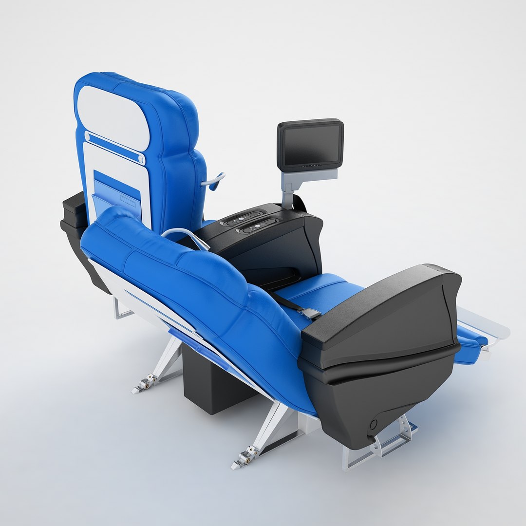 Class Airplane Chair 3D Model - TurboSquid 1273685