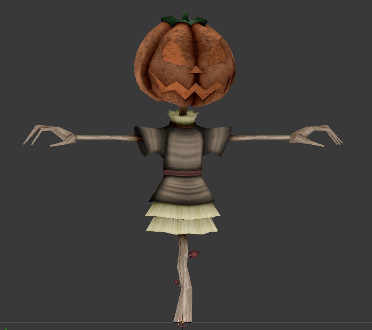 Scarecrow Avatar 3d Model