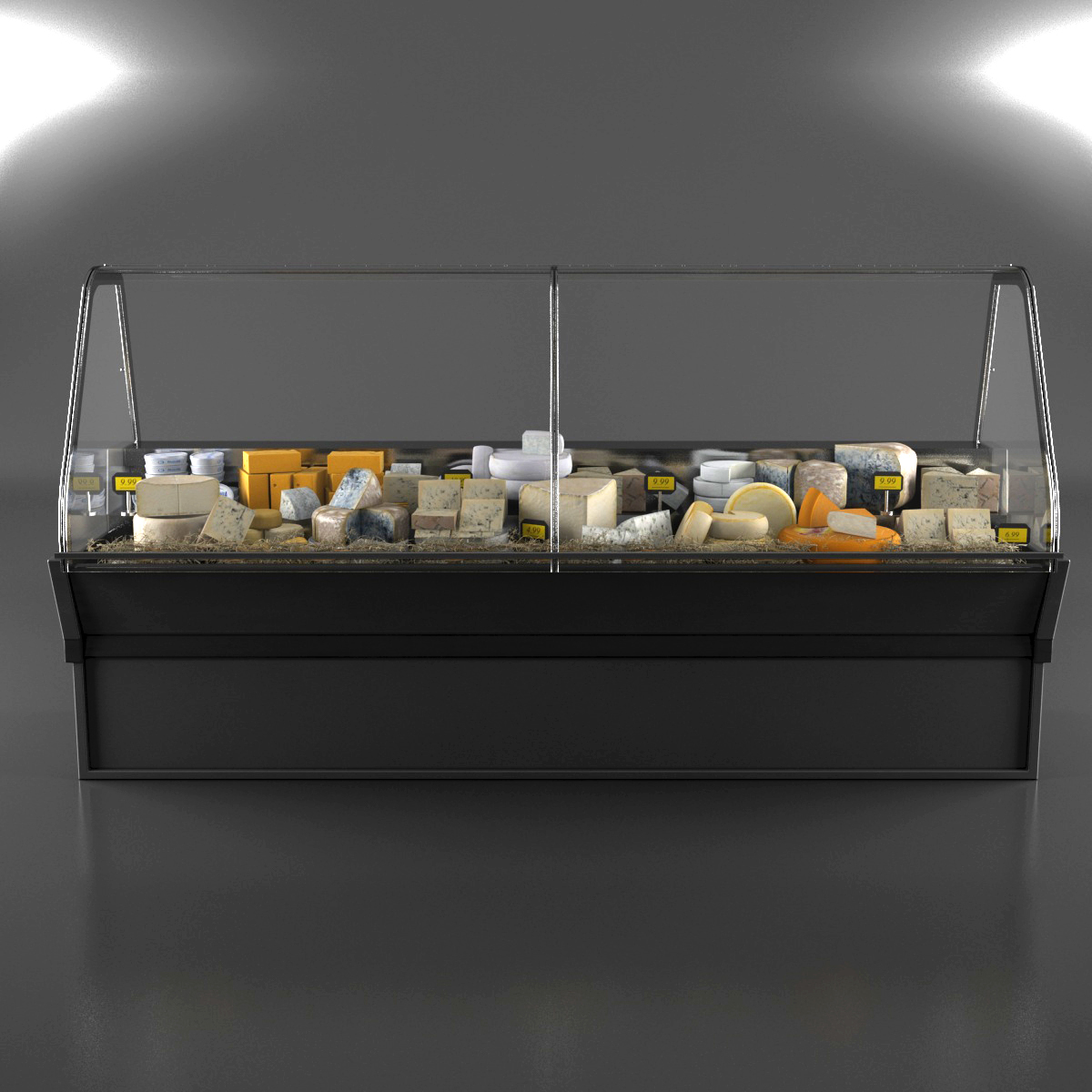 3d cheese deli model