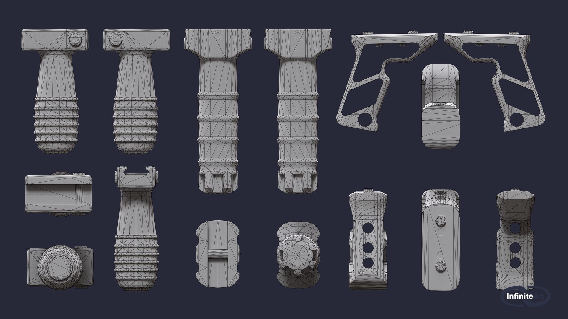 3D Model Grip - TurboSquid 1914552