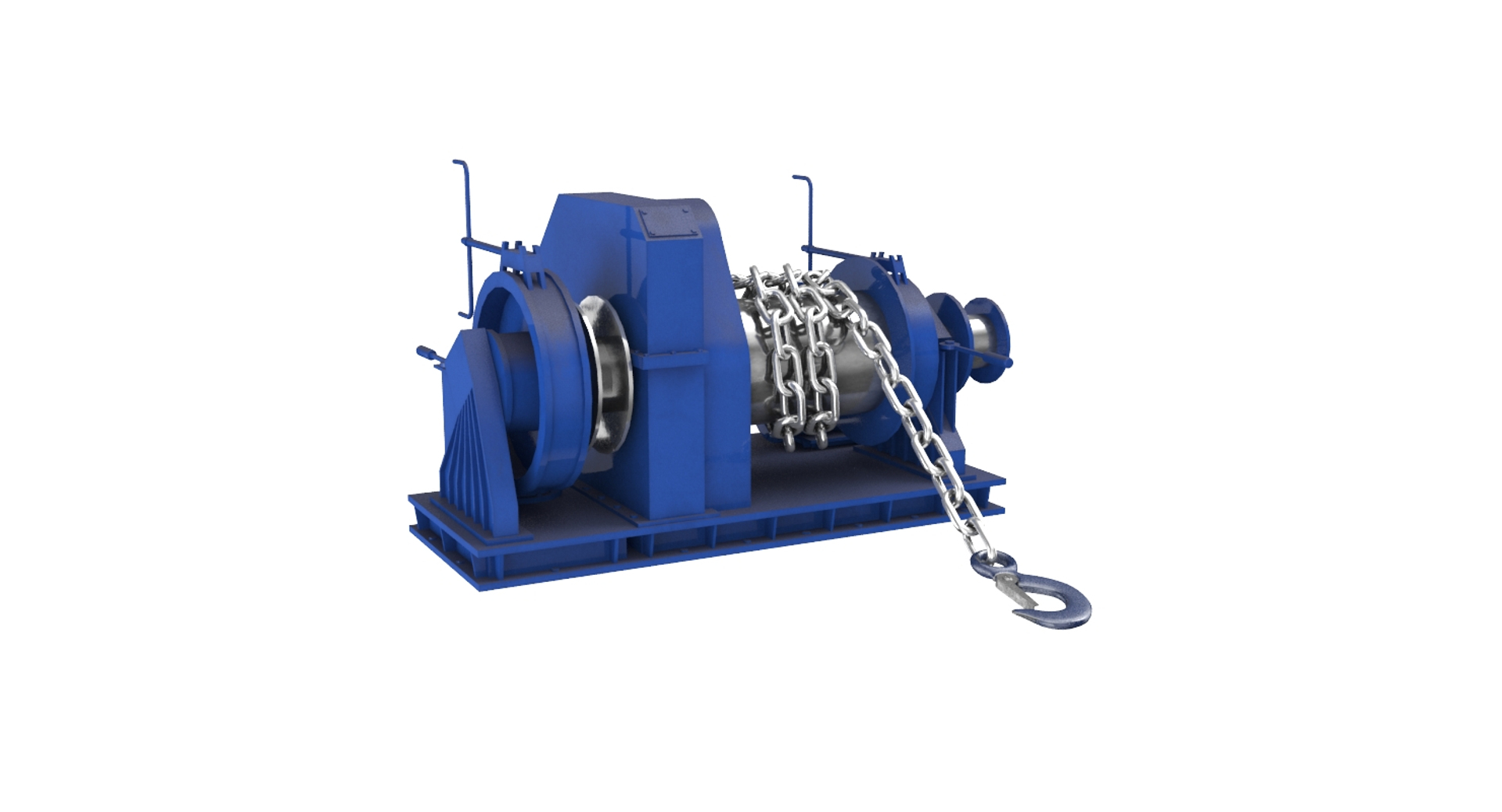 Winch Modeled Hook 3D Model - TurboSquid 1372905