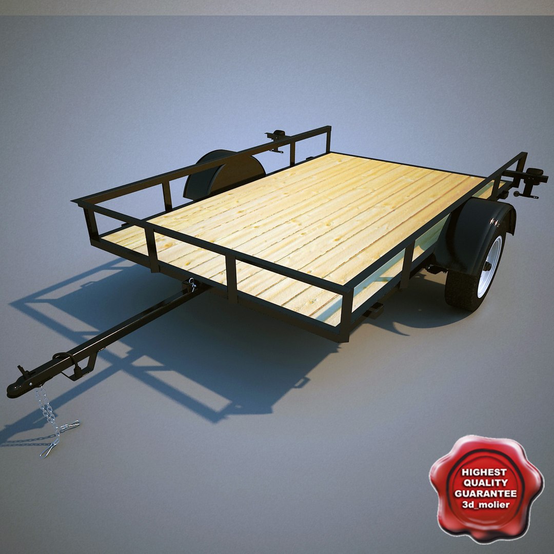 3d Utility Trailers Model