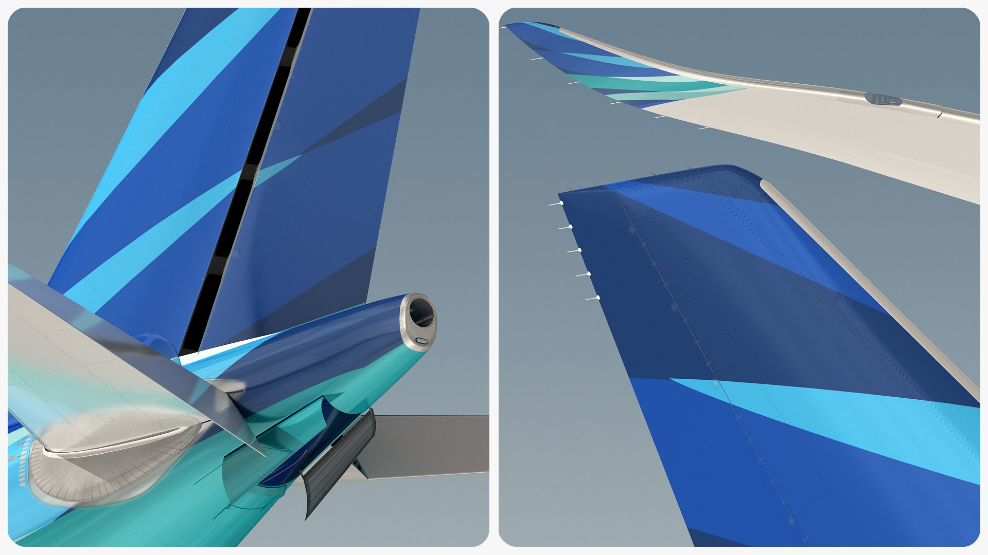 3D Airbus A330neo Garuda Indonesia - TurboSquid 1961808