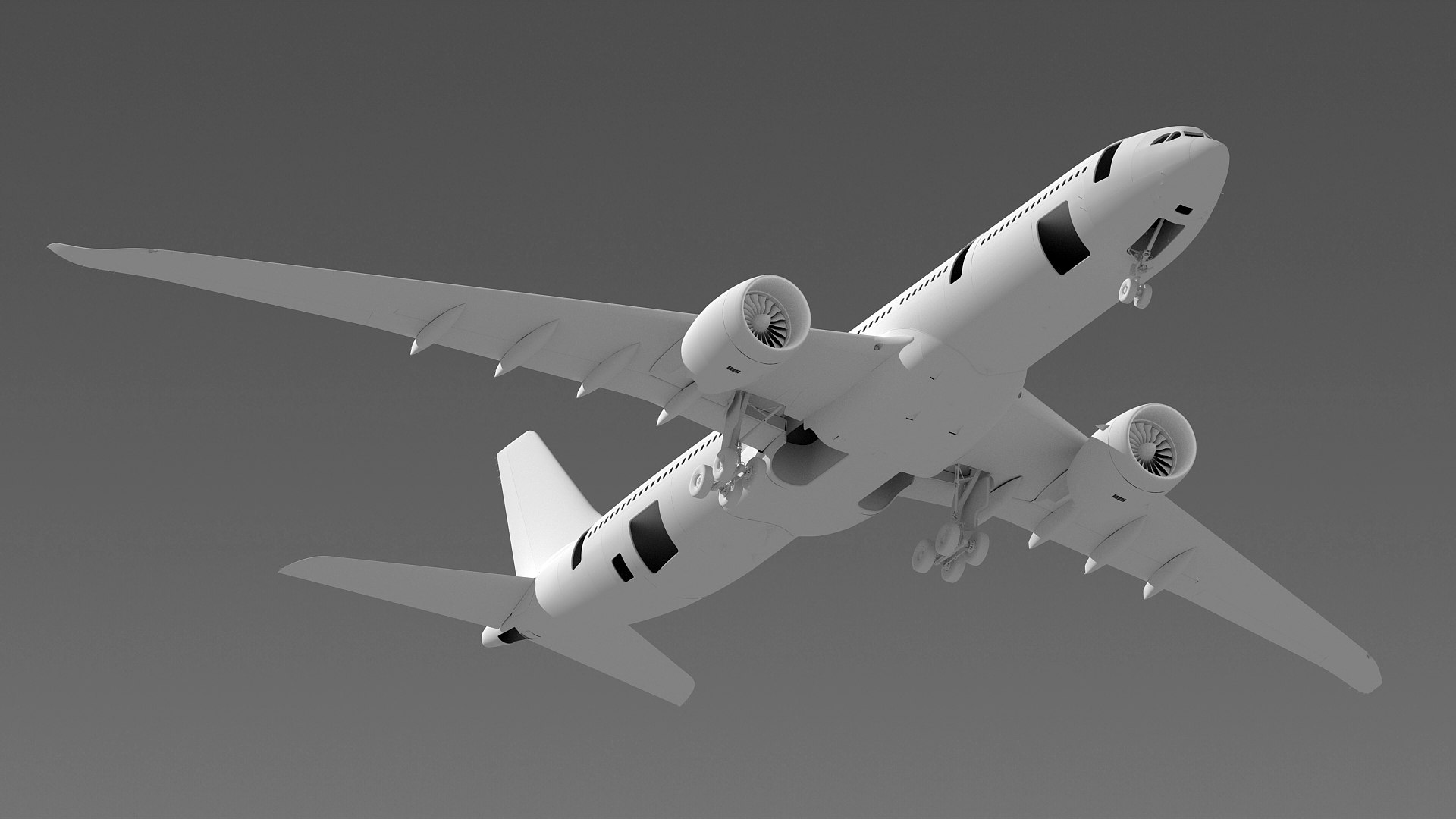 3D Airbus A330neo Garuda Indonesia - TurboSquid 1961808