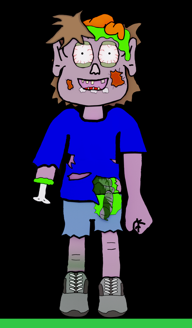 Character male zombie 3D model - TurboSquid 1561459