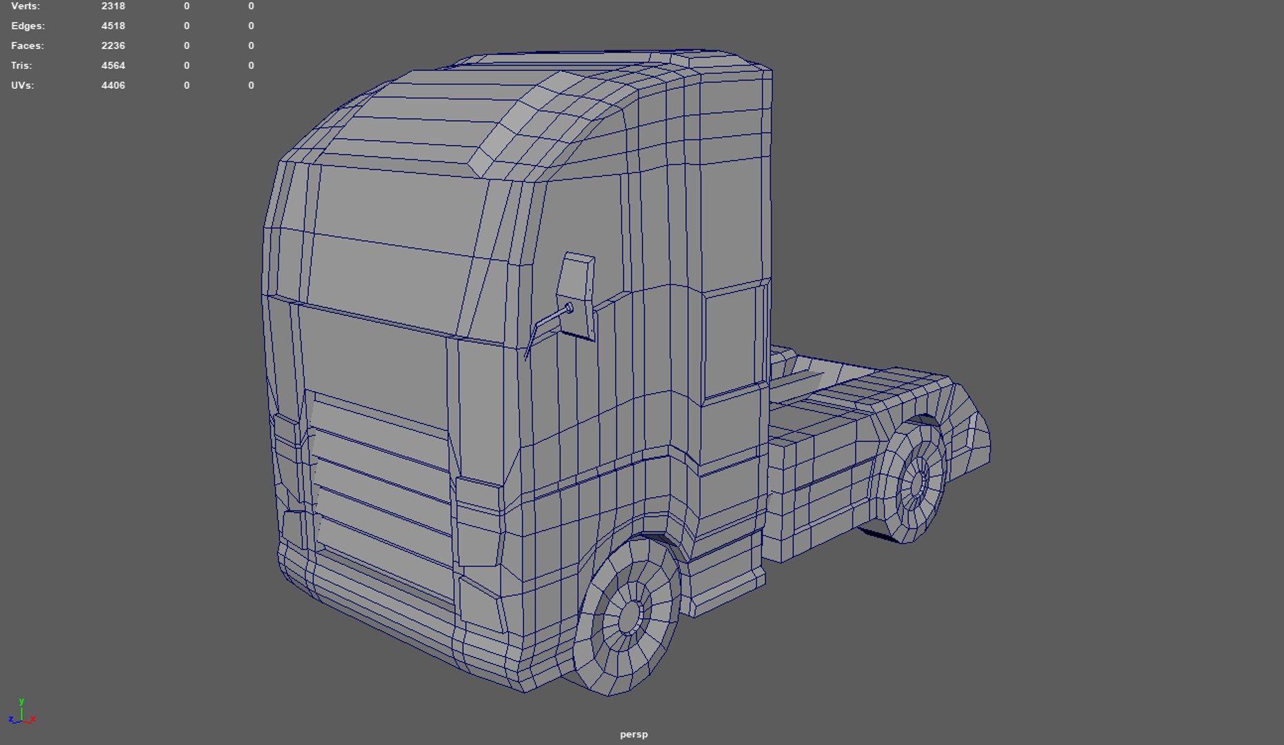 Low Poly Truck 03 3D - TurboSquid 2174174