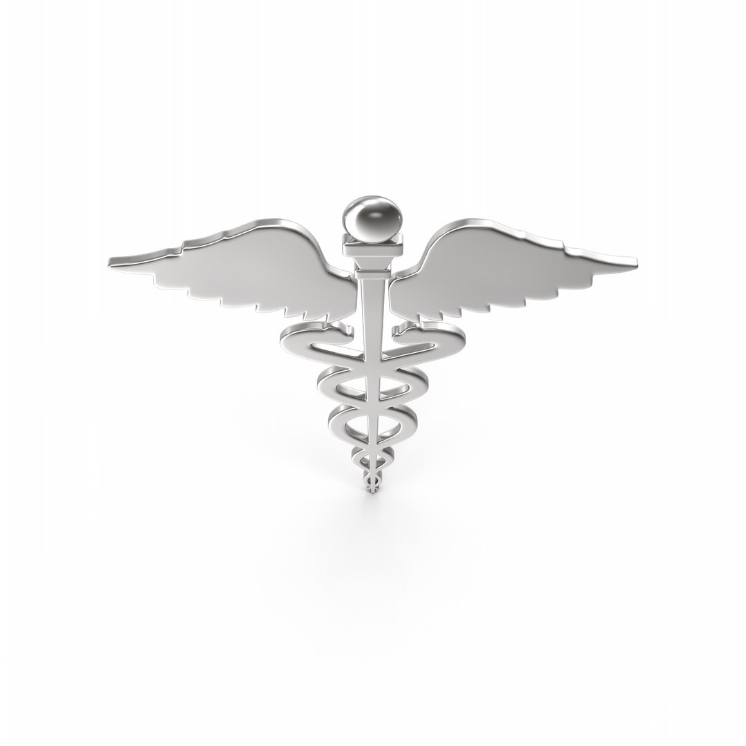 Medical Symbol Silver 3D Model - TurboSquid 2316622