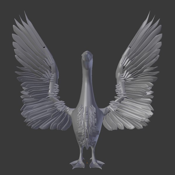 Modelos de 3D Goth-Goose Gratis | TurboSquid