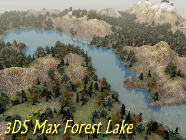 3D Lake Models | TurboSquid